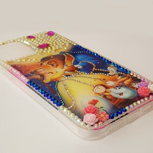 Beauty and the Beast Bling Deco AB Jelly Stones 3D Kawaii - Etsy