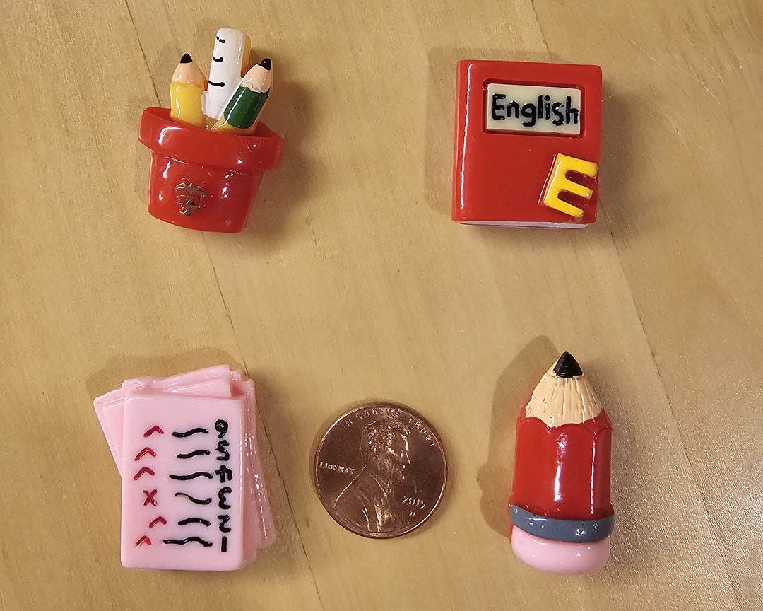 School Teacher Refrigerator Cool Fridge Magnets Set of 4 - Etsy