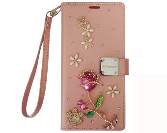 Pink Phone Wallet - Etsy