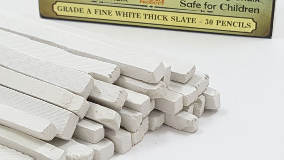 Craft Supplies & Tools Sculpting & Forming Thick White Slate Pencil ...