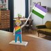 Genderqueer Pride Flag Gay Figurine. LGBTQ Gift or Coming Out - Etsy