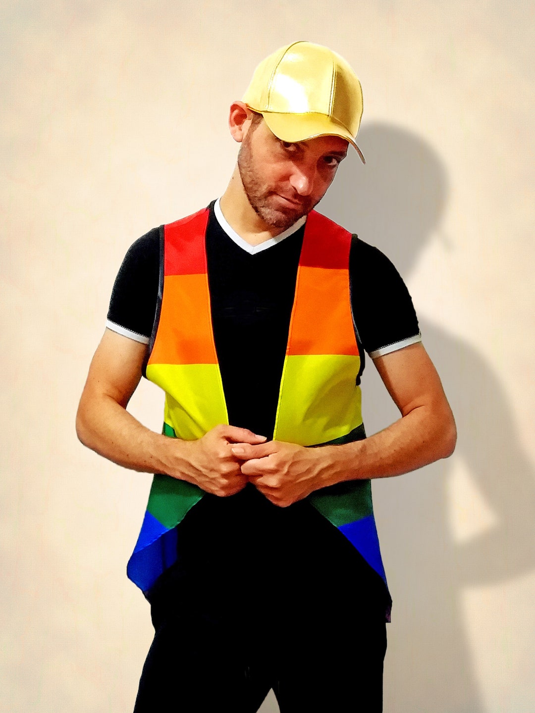 LGBTQ Gay Rainbow Pride Flag Vest Shirt. Perfect Outfit Gift for ...