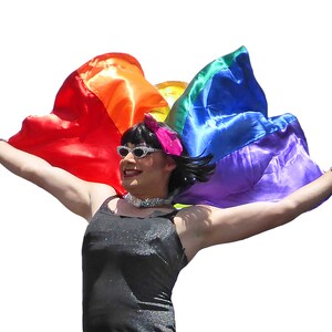Rainbow Pride Flag Cape, Drag Queen Costume or Gay Outfit - Etsy