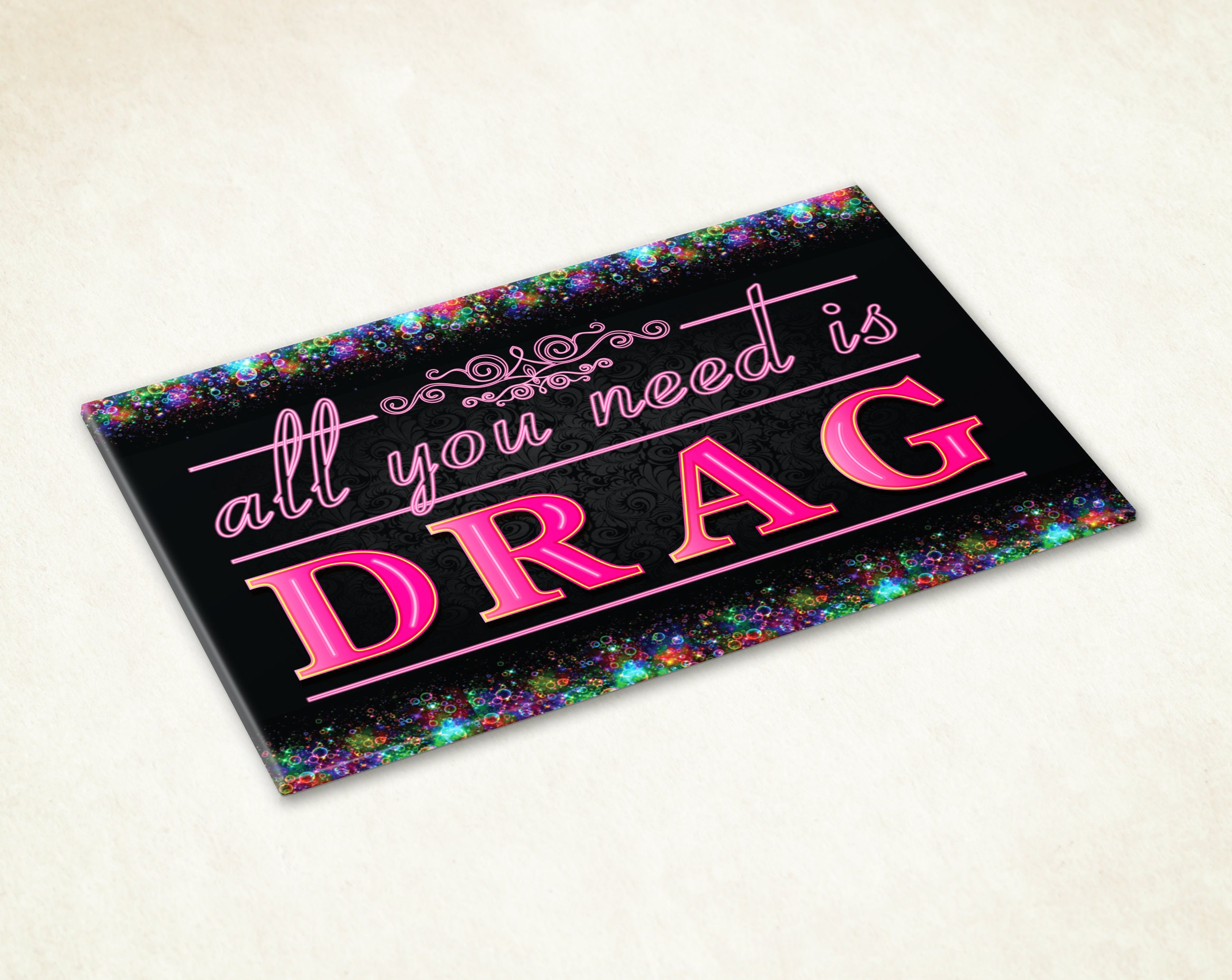 Drag Artist Magnet for Queen or King Performer - Etsy