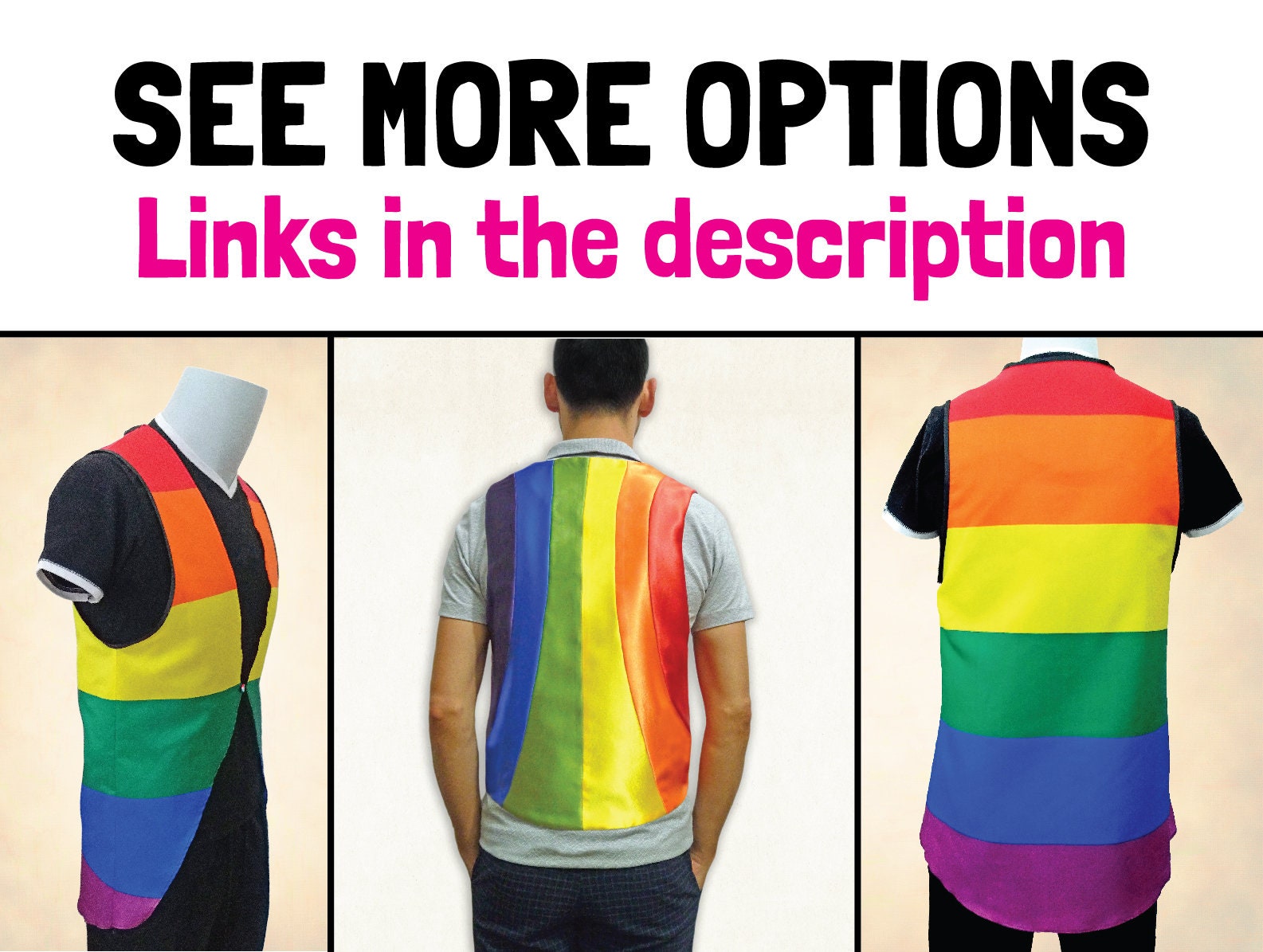 Rainbow Pride Flag Cape Drag Queen Costume or Gay Outfit - Etsy