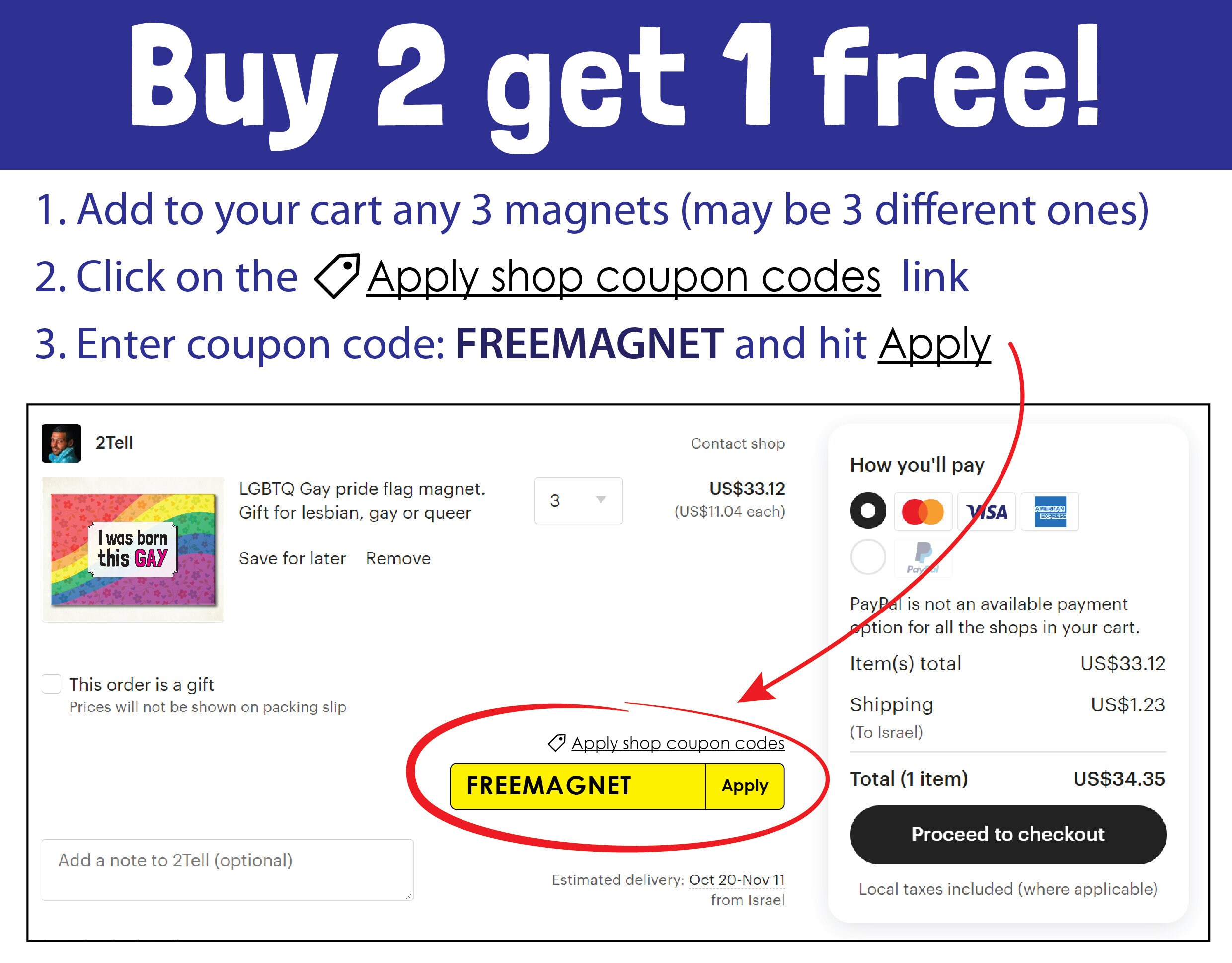 Transgender Pride Flag Magnet. Gift for Trans Man or Woman | Etsy