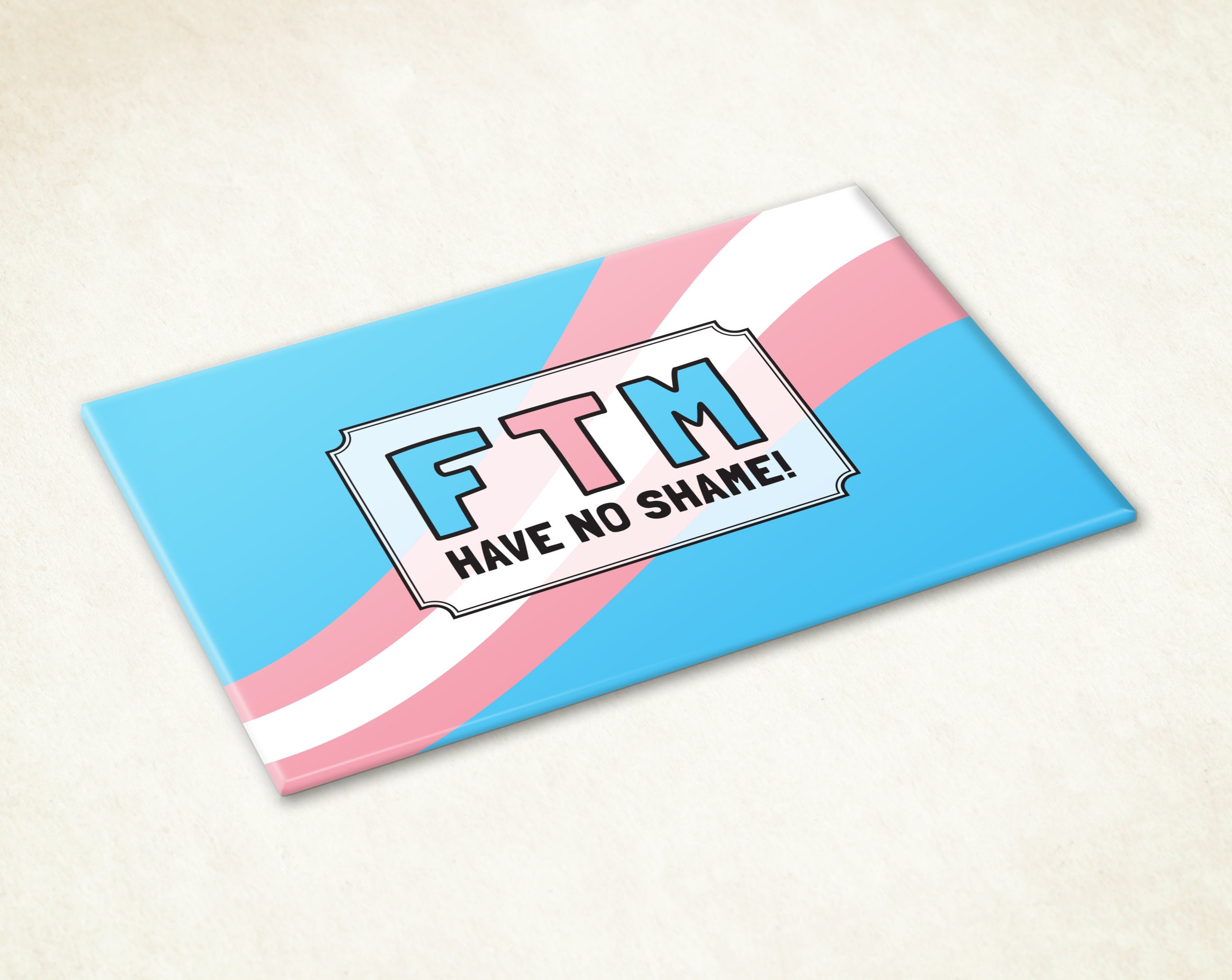 FTM Trans Pride Flag Magnet. Gift for Transgender | Etsy