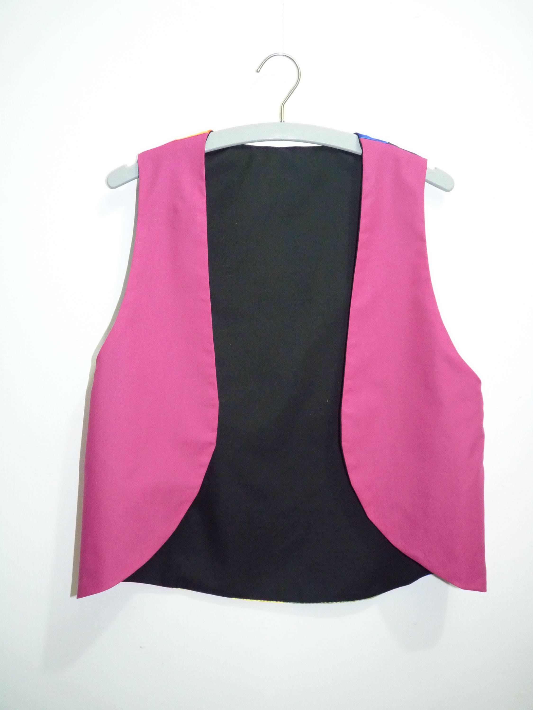 LGBT Gay rainbow pride flag vest shirt outfit clothing Drag | Etsy