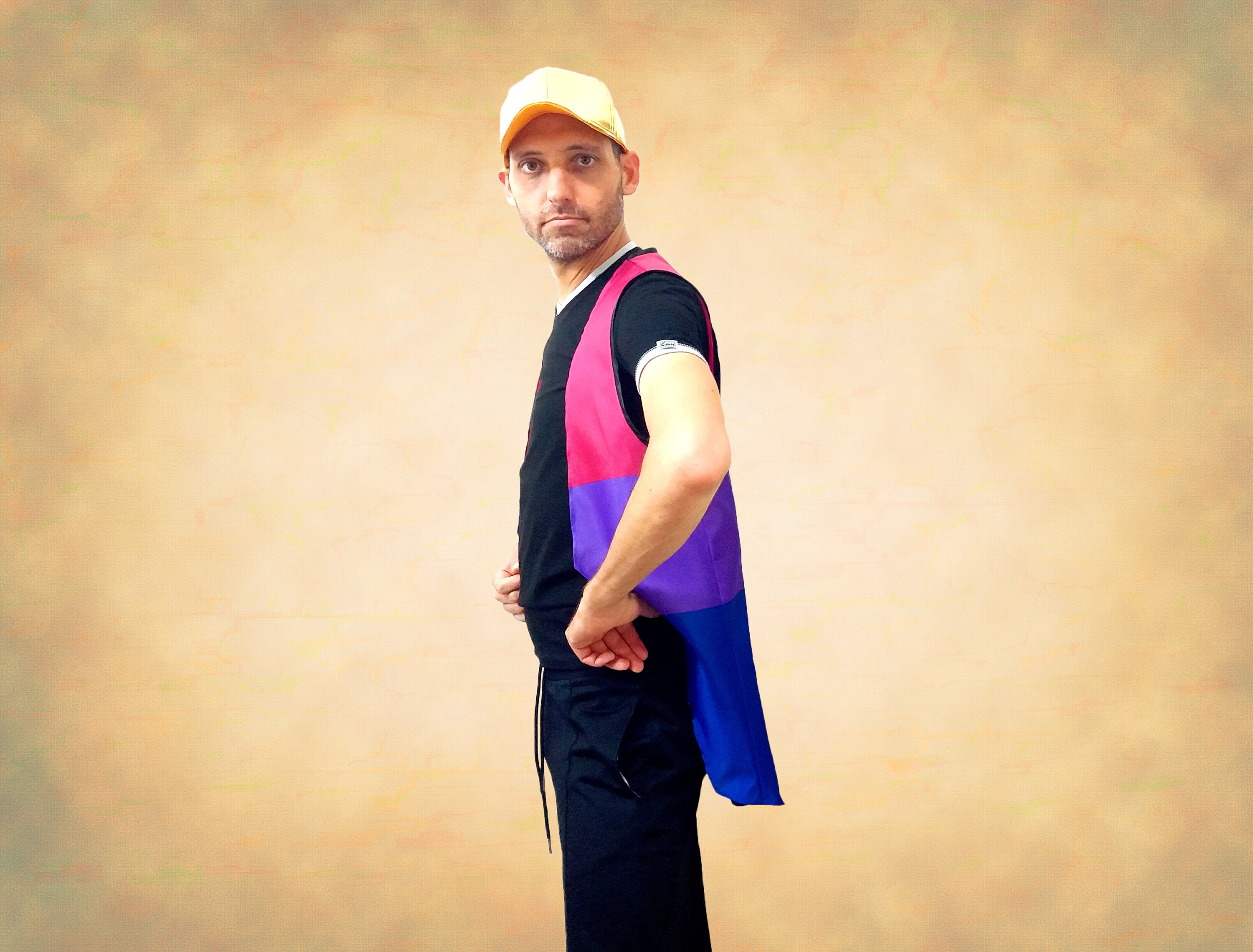 Bi Pride Flag Vest Shirt. LGBTQ Outfit Gift for Bisexual Man - Etsy