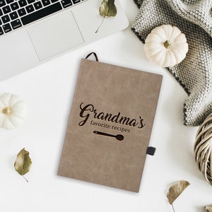 Personalized Recipe Book Grandma Gift Grandma Mothers Day | Etsy