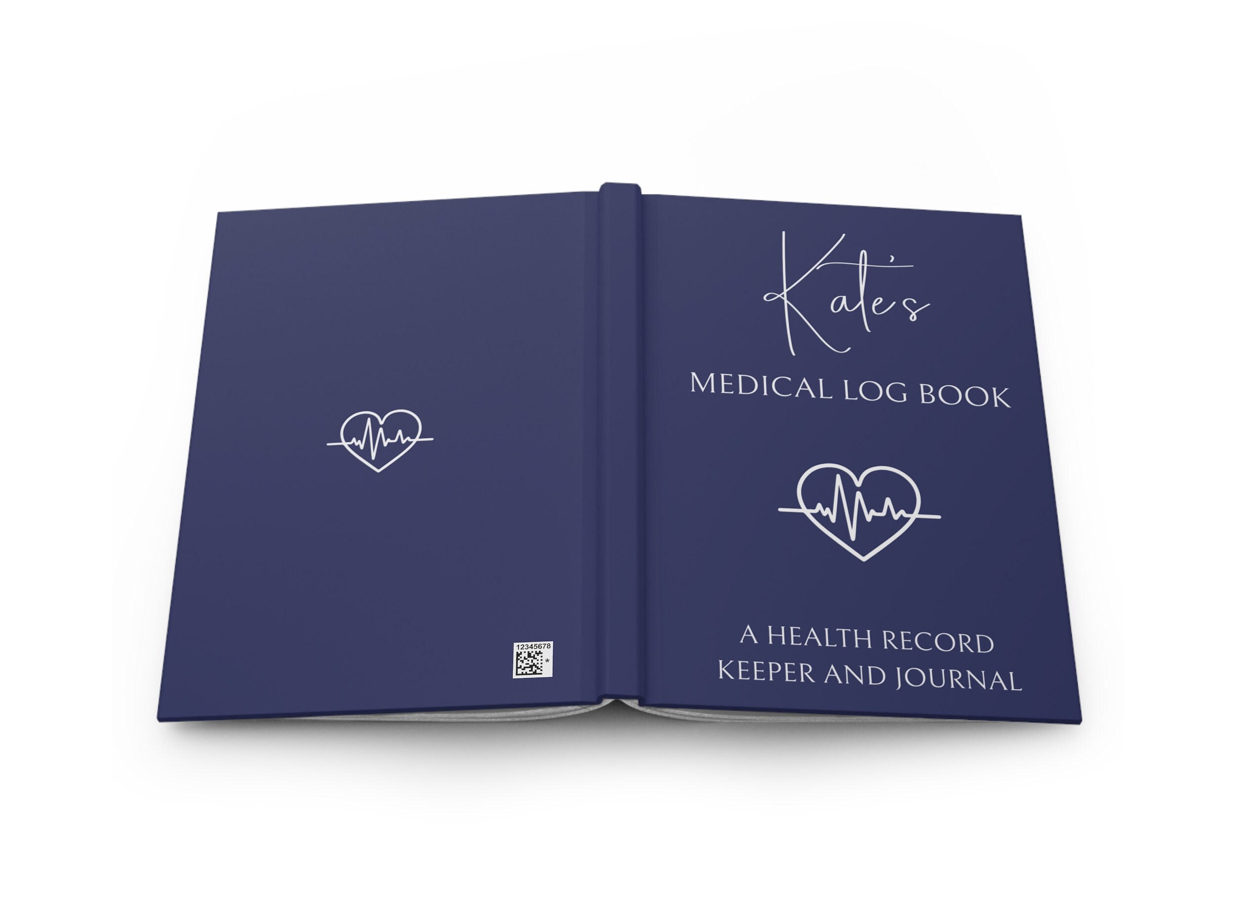Personalized Medical Log Book: Health & Wellness Journal - Etsy