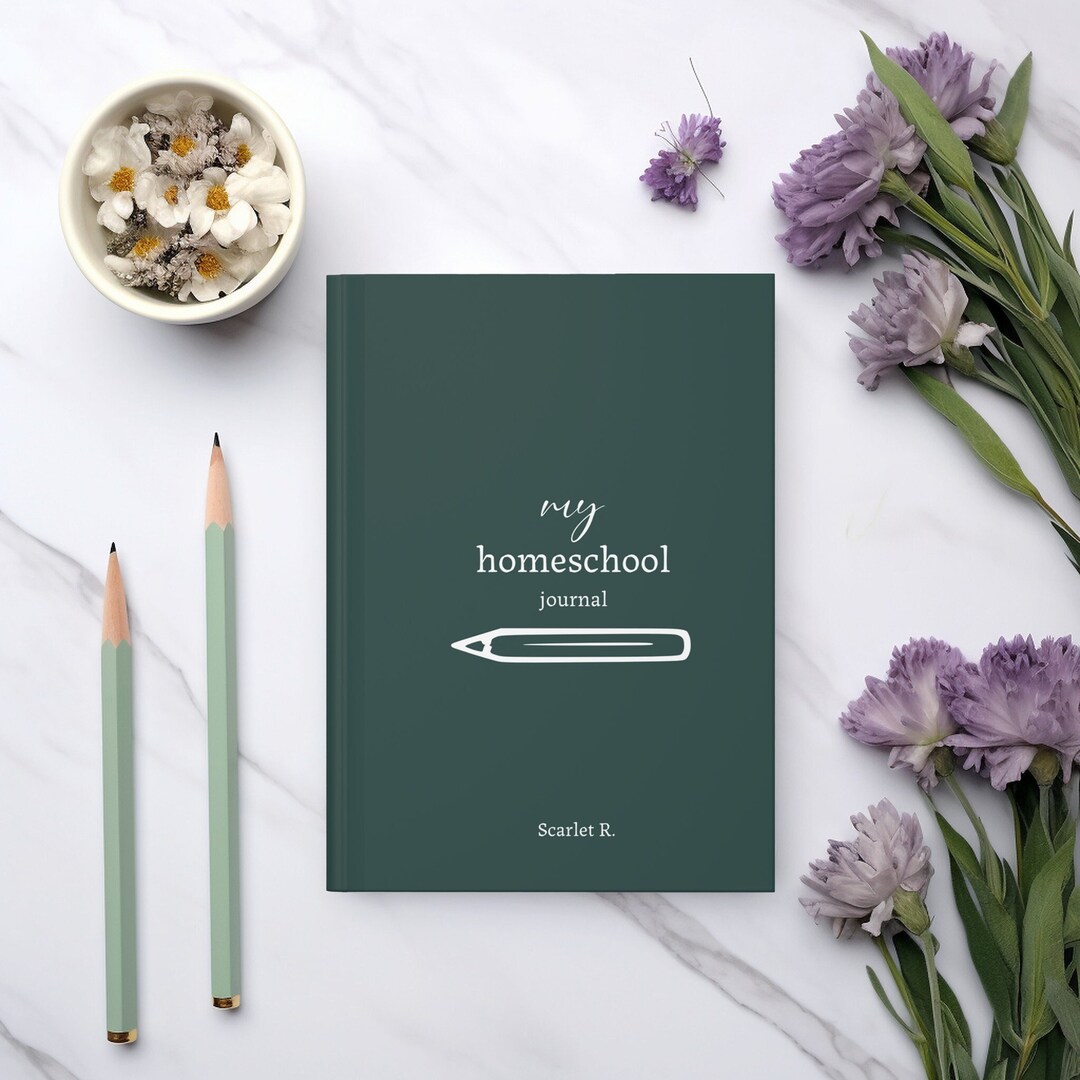 Personalized Homeschool Planner, Custom Homeschool Journal, Homeschool ...