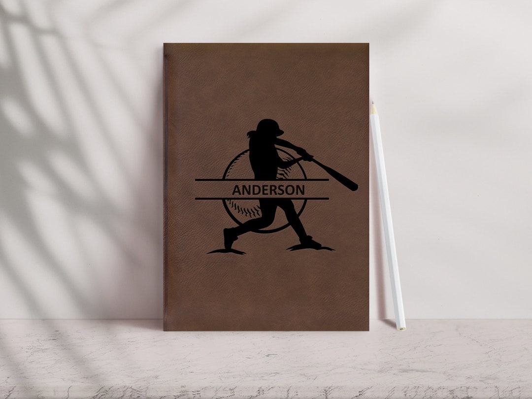 Softball Journal, Softball Notebook, Softball Player Gifts, Softball ...
