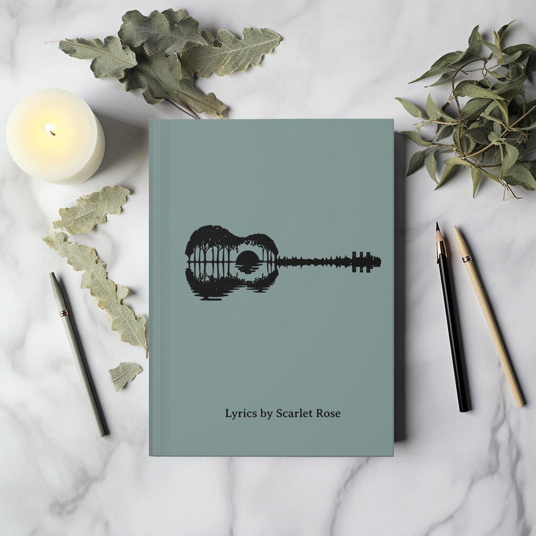 Personalized Lyric Journal, Custom Songwriters Notebook, Musician Song ...