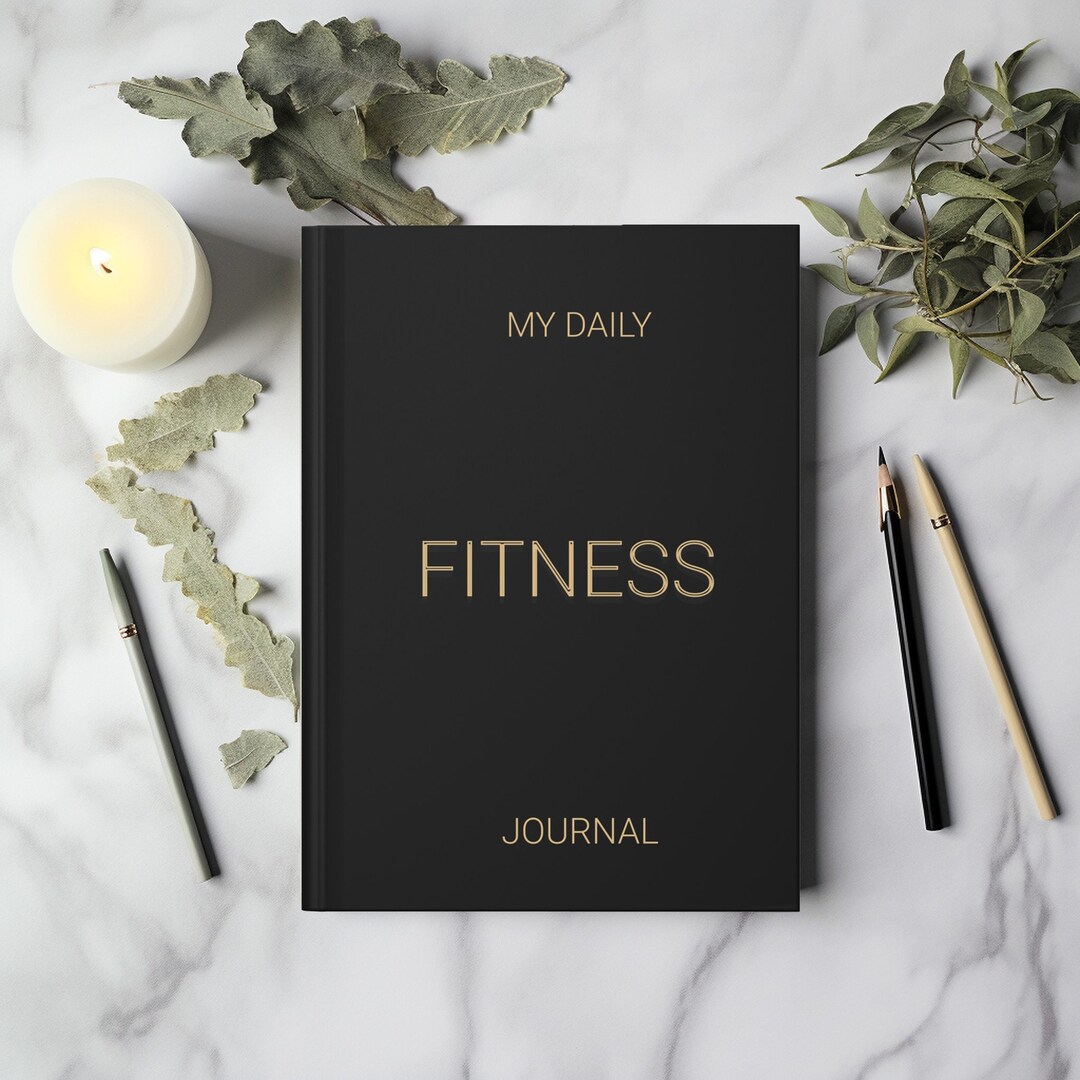 Personalized Fitness Journal, Fitness Planner, Custom Fitness Tracker ...