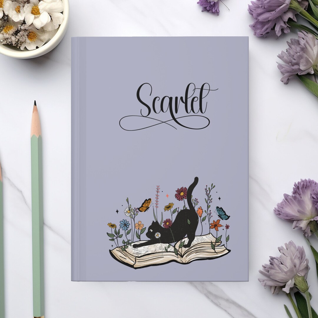 Personalized Reading Journal, Custom Reading Tracker, Reading Log, Cute ...