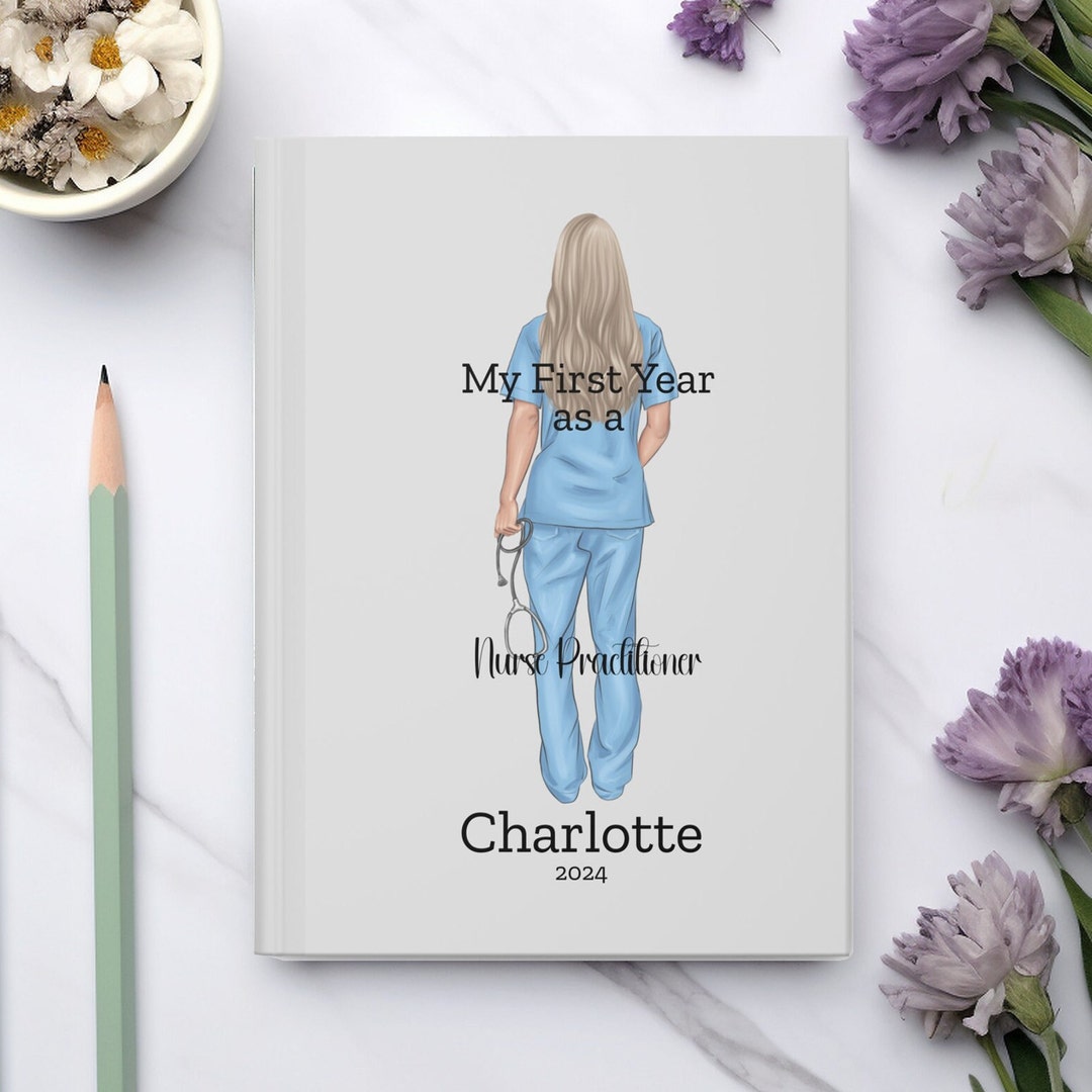 Nurse Appreciation Gift, Personalized Nurse Practitioner Notebook, Gift ...