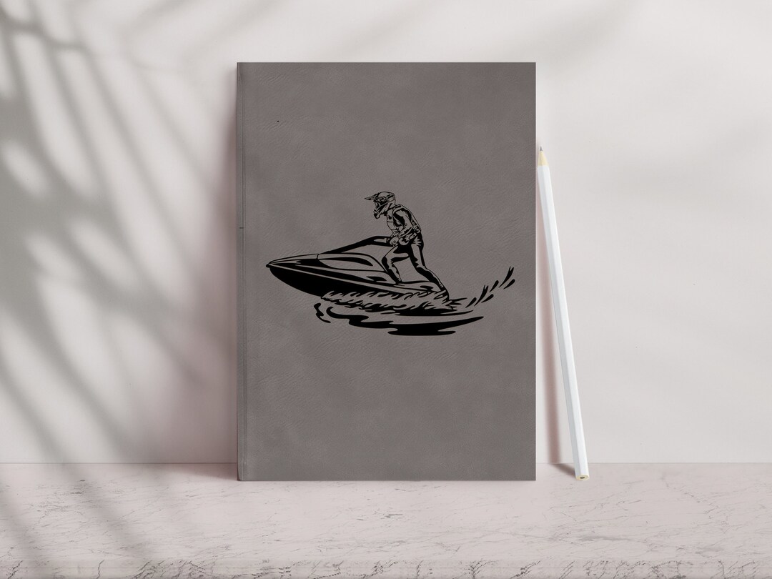 Jet Ski Notebook, Watersports Gifts, Water Sports Notebook, Jet Ski ...