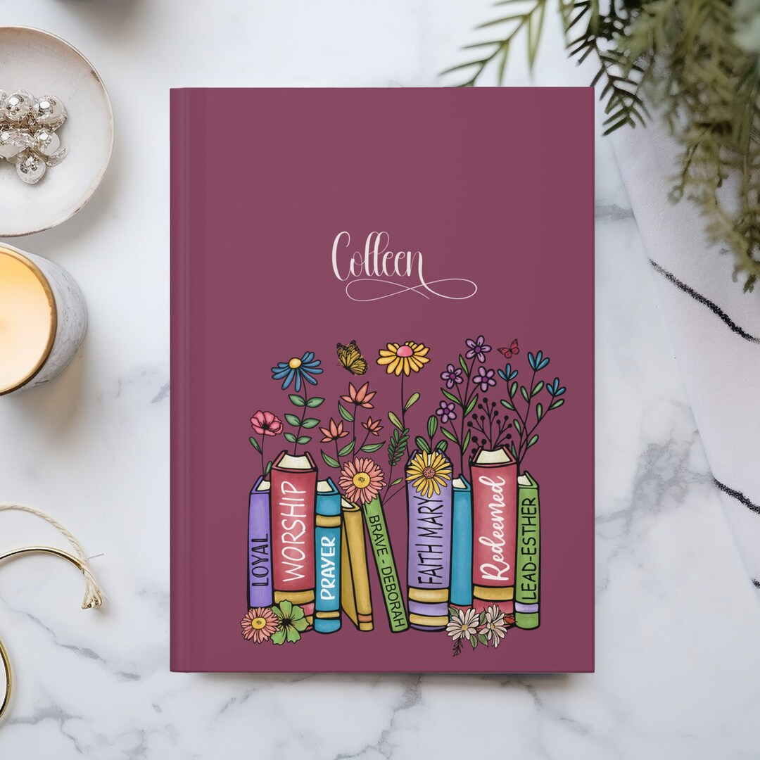 Personalized Reading Journal, Custom Reading Tracker, Reading Log ...