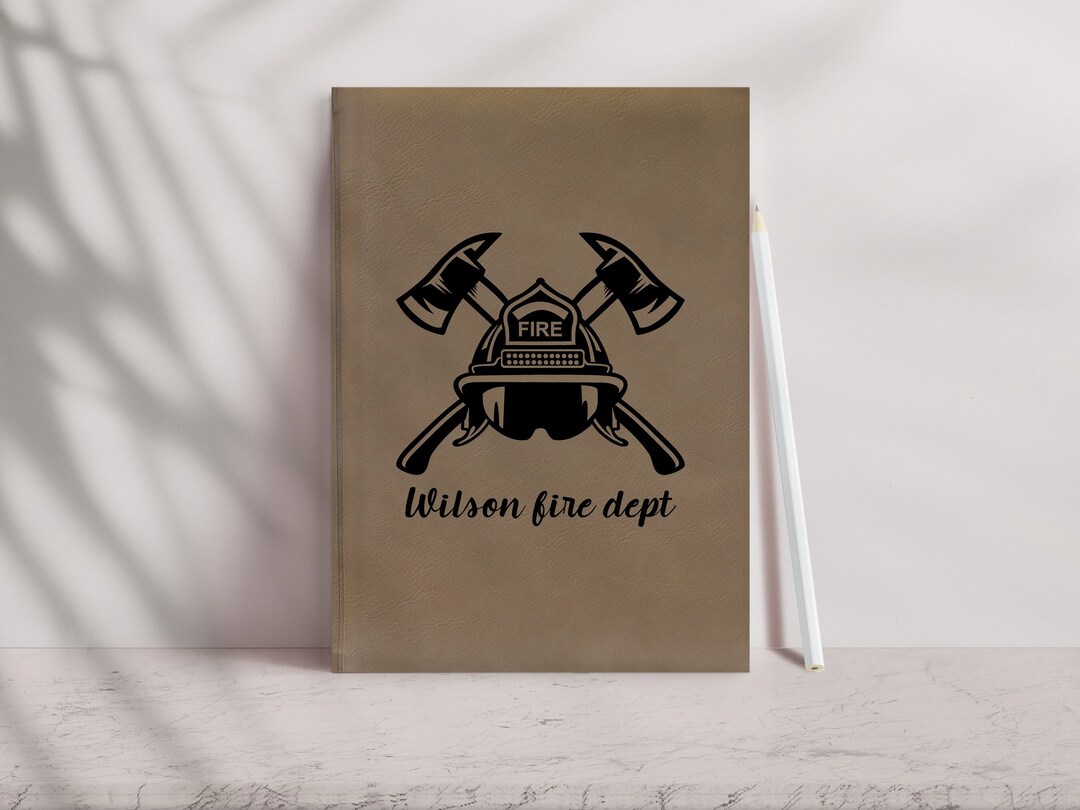 Fireman Gift, Fireman Birthday Gift, Personalized Fireman Journal ...