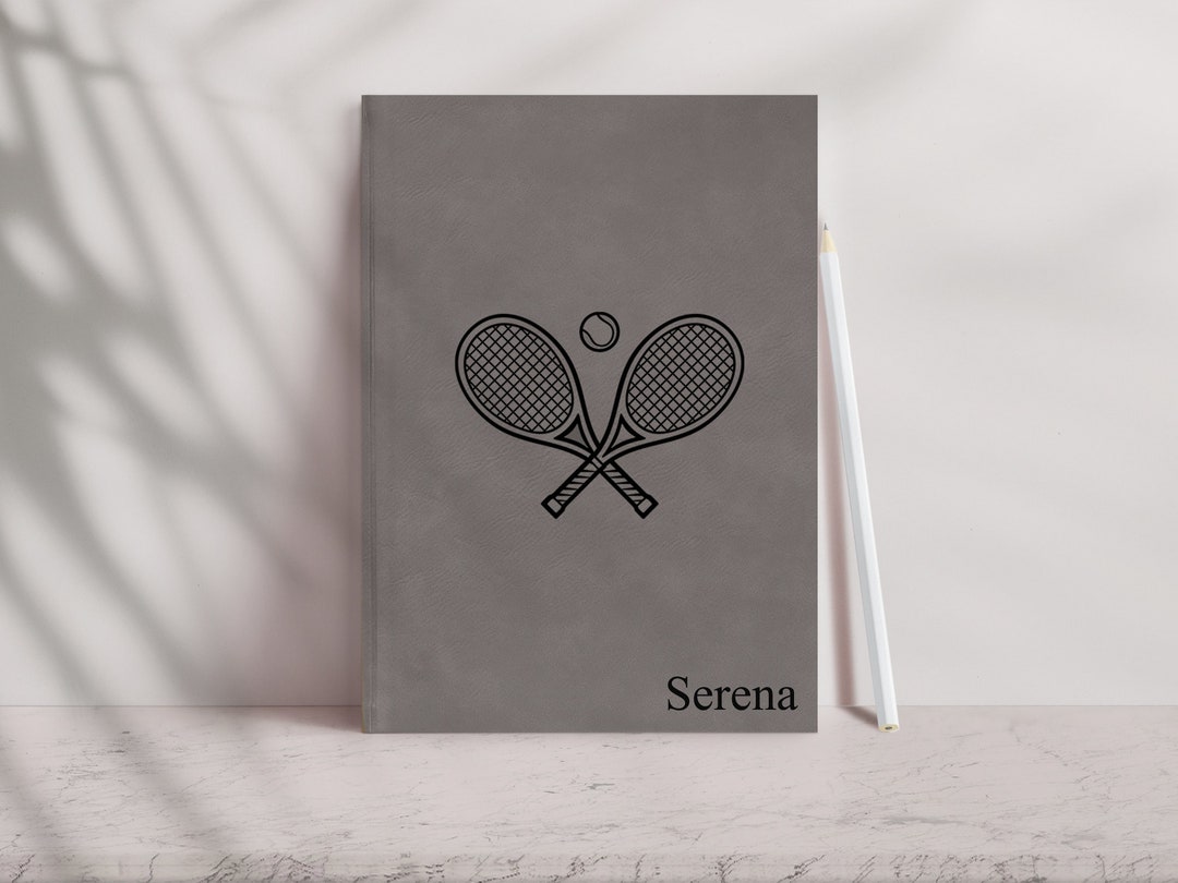 Tennis Notebook, Personalized Tennis Gift, Tennis Player Gift, Tennis ...