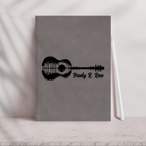 Personalized Songwriting Journal, Custom Engraved Songwriter Journal ...
