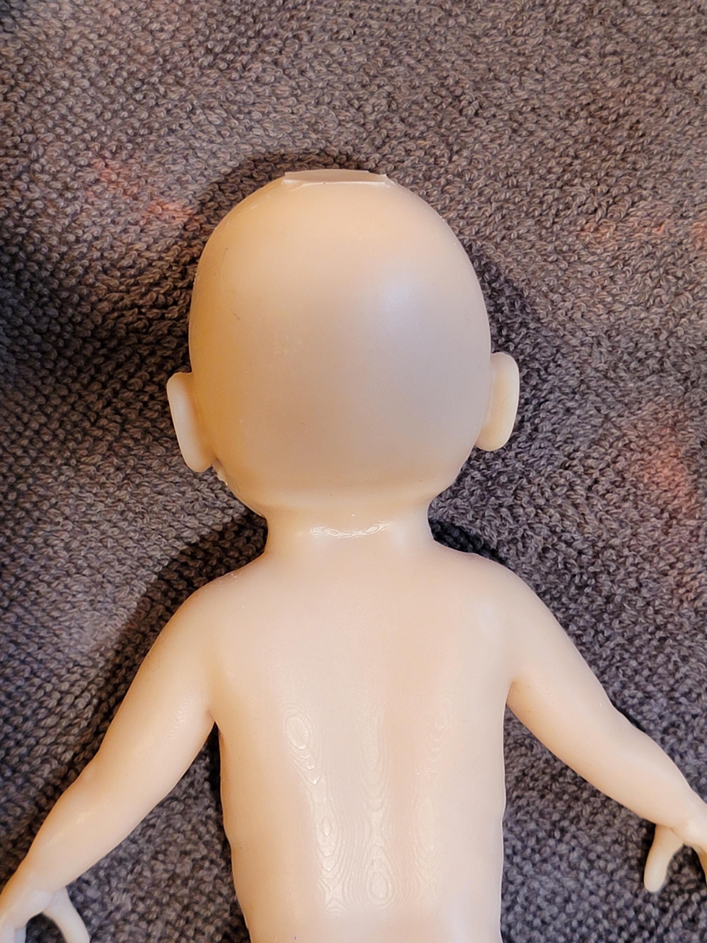 Boo Boo Full Body Silicone Baby Girl Doll 7 Inch "penelope" - Etsy