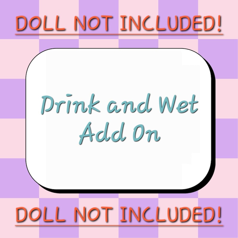 Doll That Drinks and Wet - Etsy