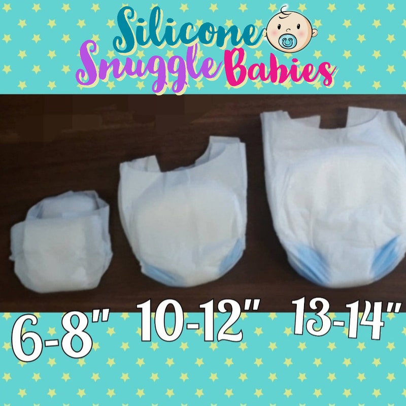 Mini Silicone Baby Diapers - Etsy