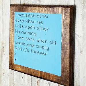 11 1/4 Squared Greys Post It Note Greys Sign Post It - Etsy