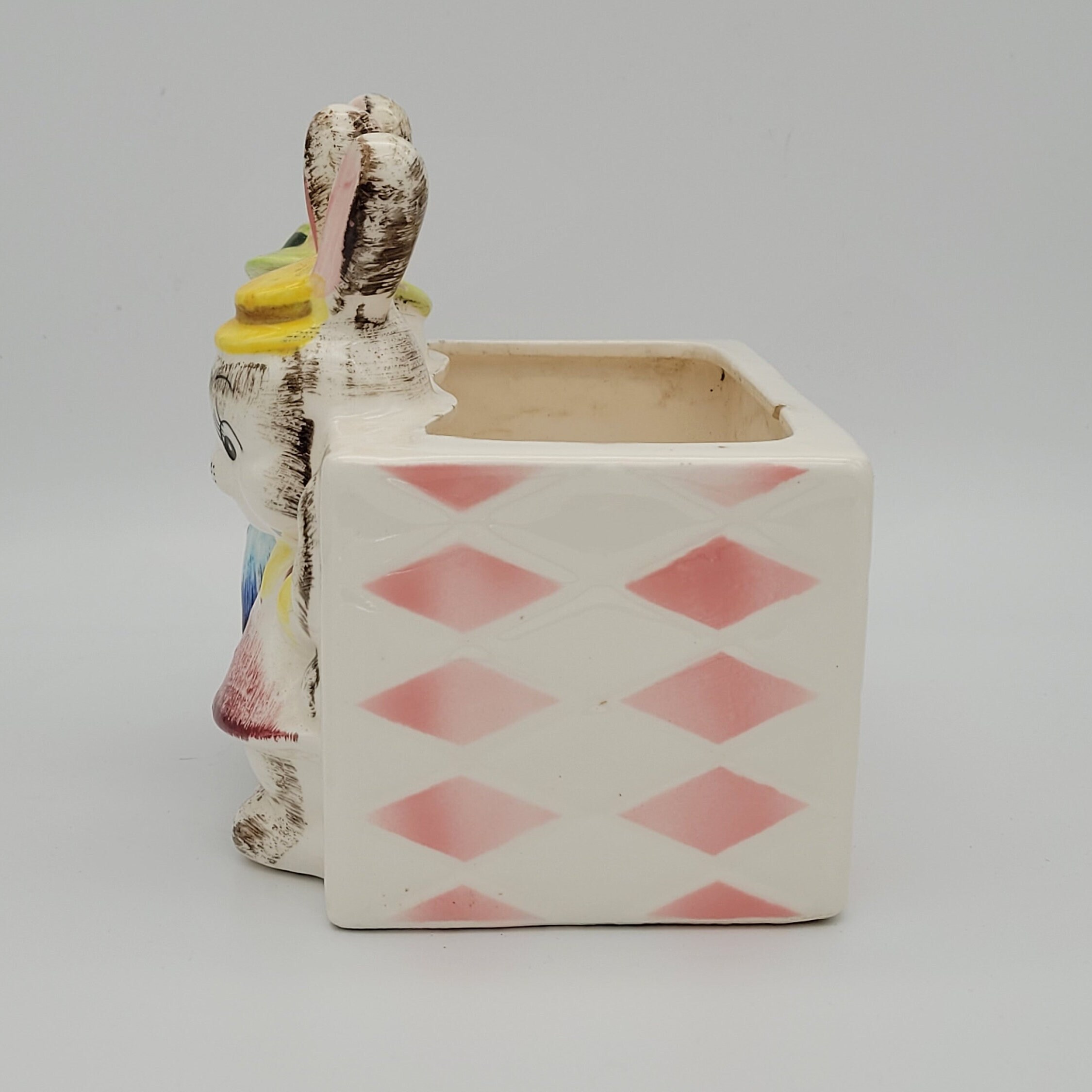 Vintage Rare Samson Imports 1957 Easter Bunny Planter M304 Adorable ...