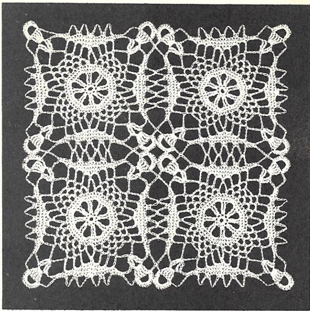 PDF - Many Purpose Motif - Elizabeth Hiddleson Crochet Pattern ...