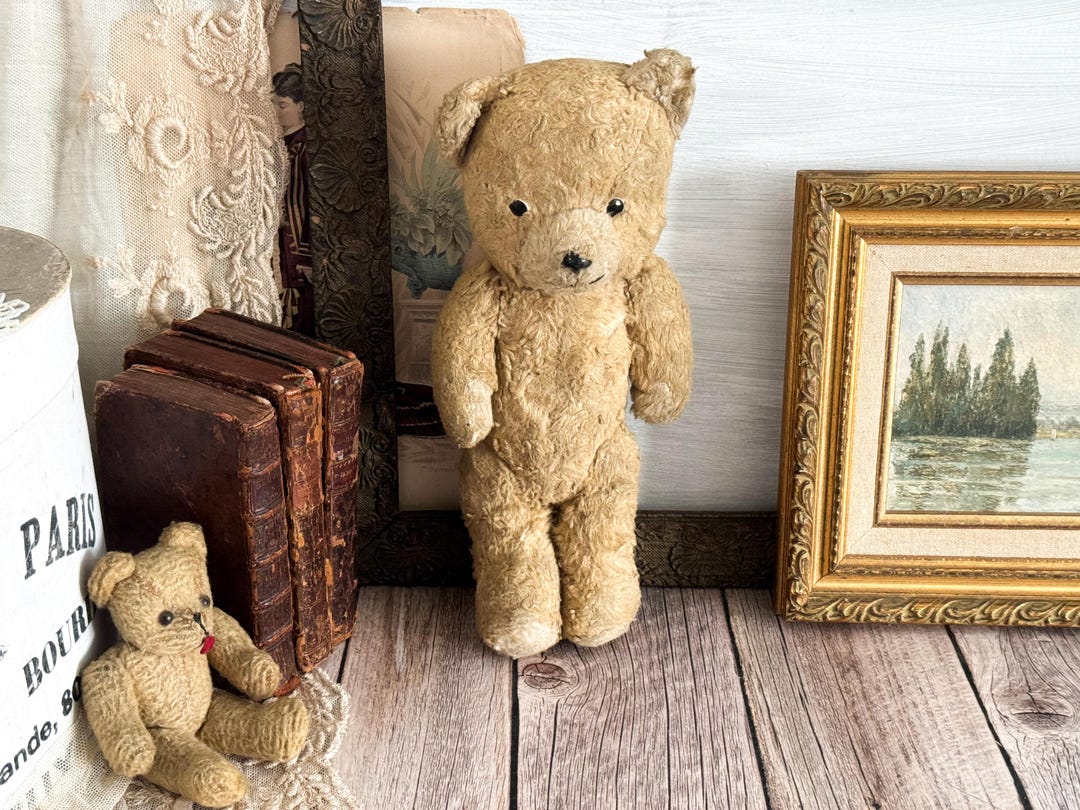 Vintage French Teddy Bear - Etsy UK