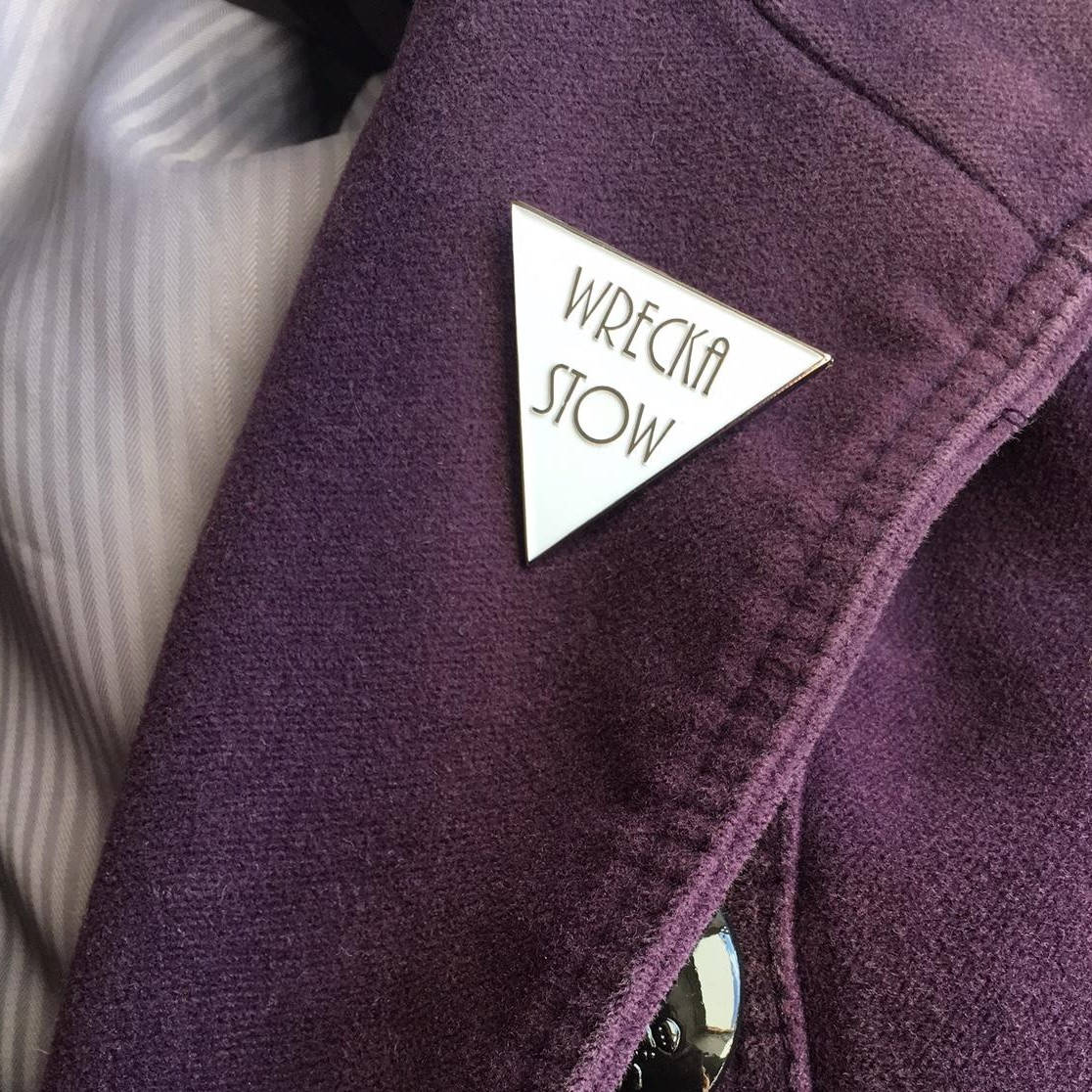 Wrecka Stow Chrome Enamel Pin Badge Prince Fan Tribute | Etsy UK