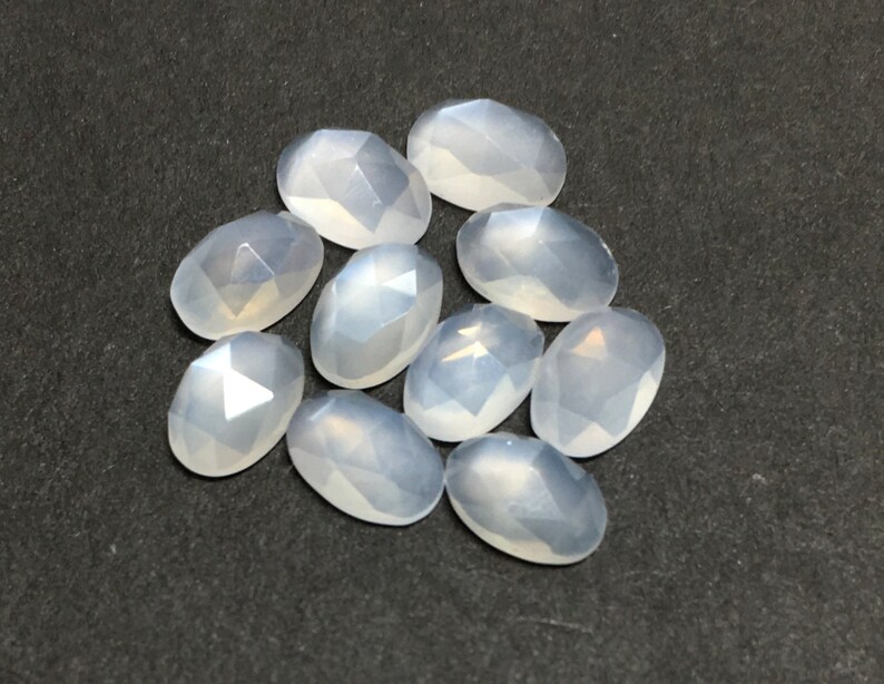 White Moonstone Rose Cut Oval 6x4mm 7x5mm / White Moonstone - Etsy