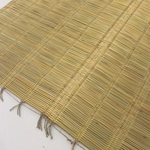 Straw Mat 4.9x9.5feet / 150x290cm - Etsy