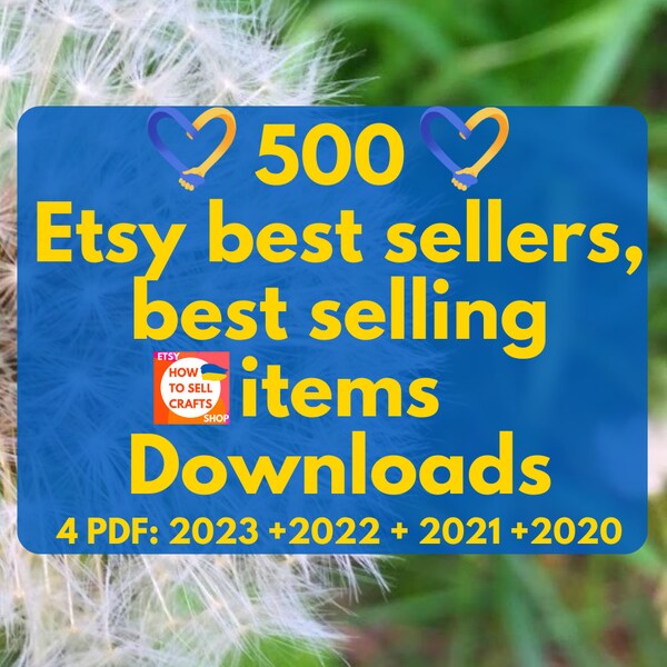 Top Selling Items 2023 - Etsy