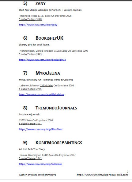 Top Etsy Sellers Etsy Best Sellers Books - Etsy