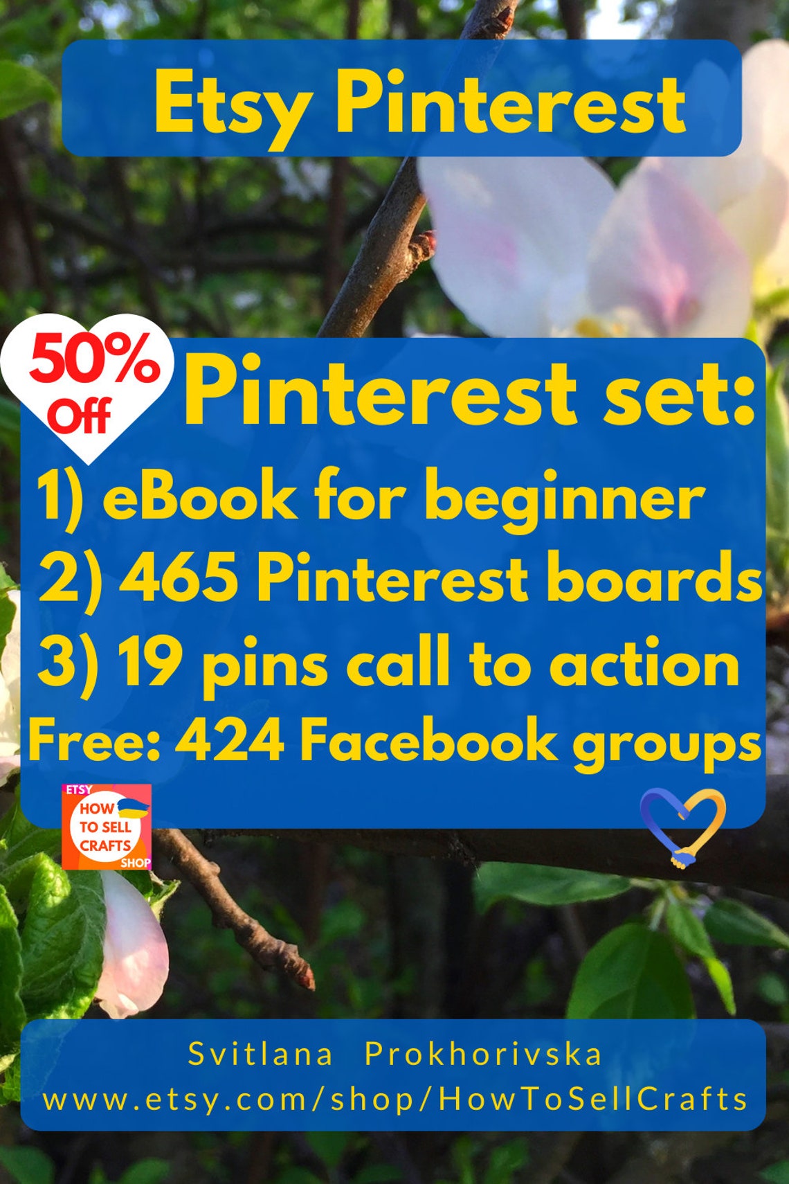 Pinterest Tutorials for Etsy Sellers 4 in a Set - Etsy