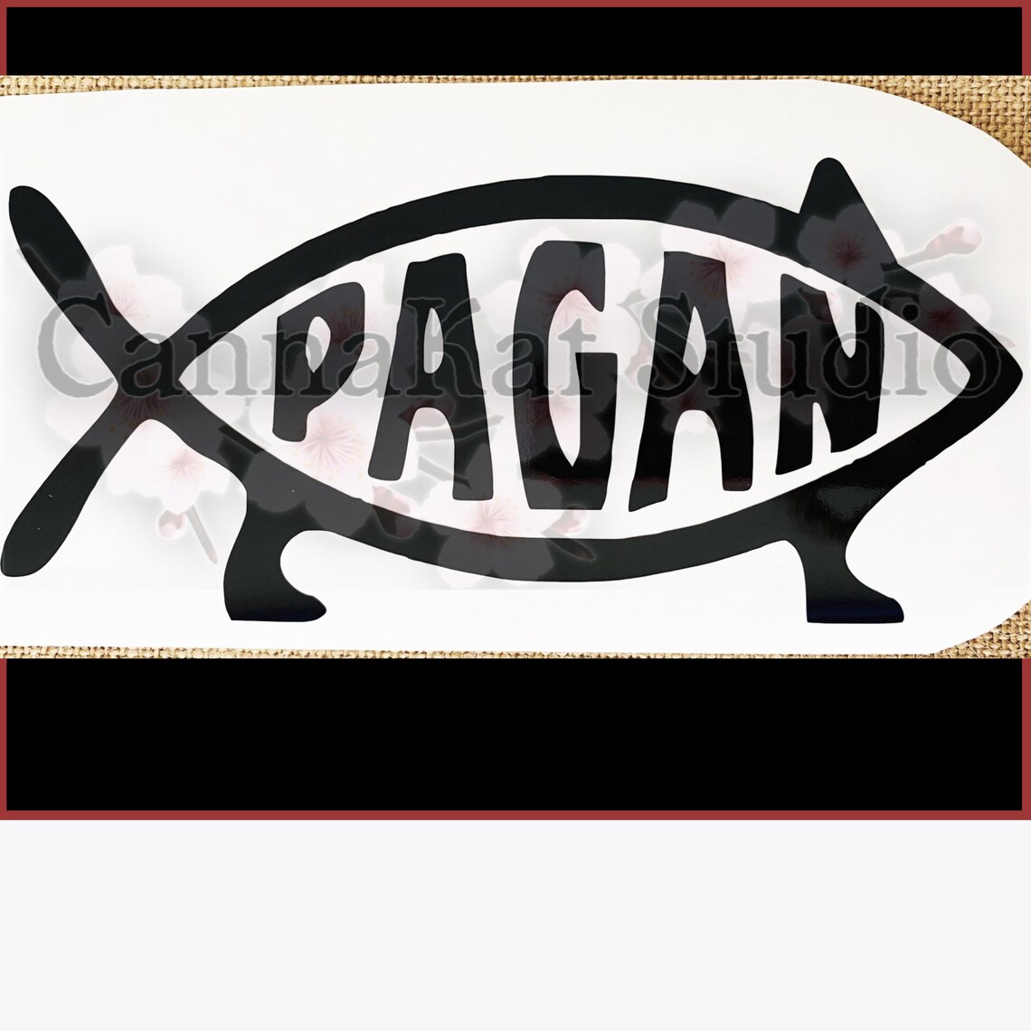 Pagan Decal Vinyl Sticker Bumper Car witch witchy wiccan wicca | Etsy