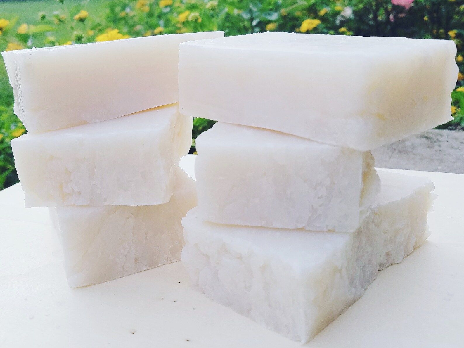 Coconut Oil Soap Bar With Kaolin Clay | Rustic Organic Coconut Soap ...