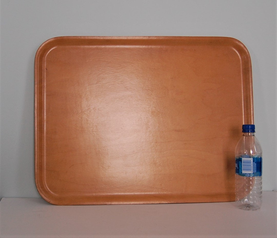Konga Krona Modern Swedish Plastic Laminated Wood Tray. Vintage From ...