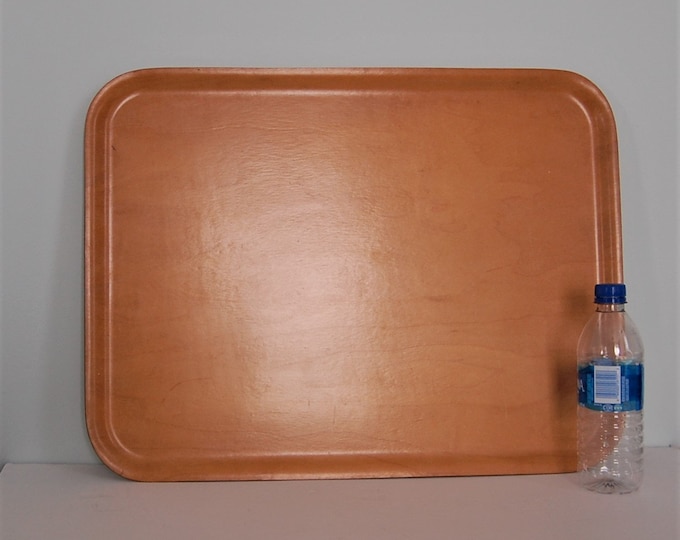 Konga Krona Modern Swedish Plastic Laminated Wood Tray. Vintage From ...