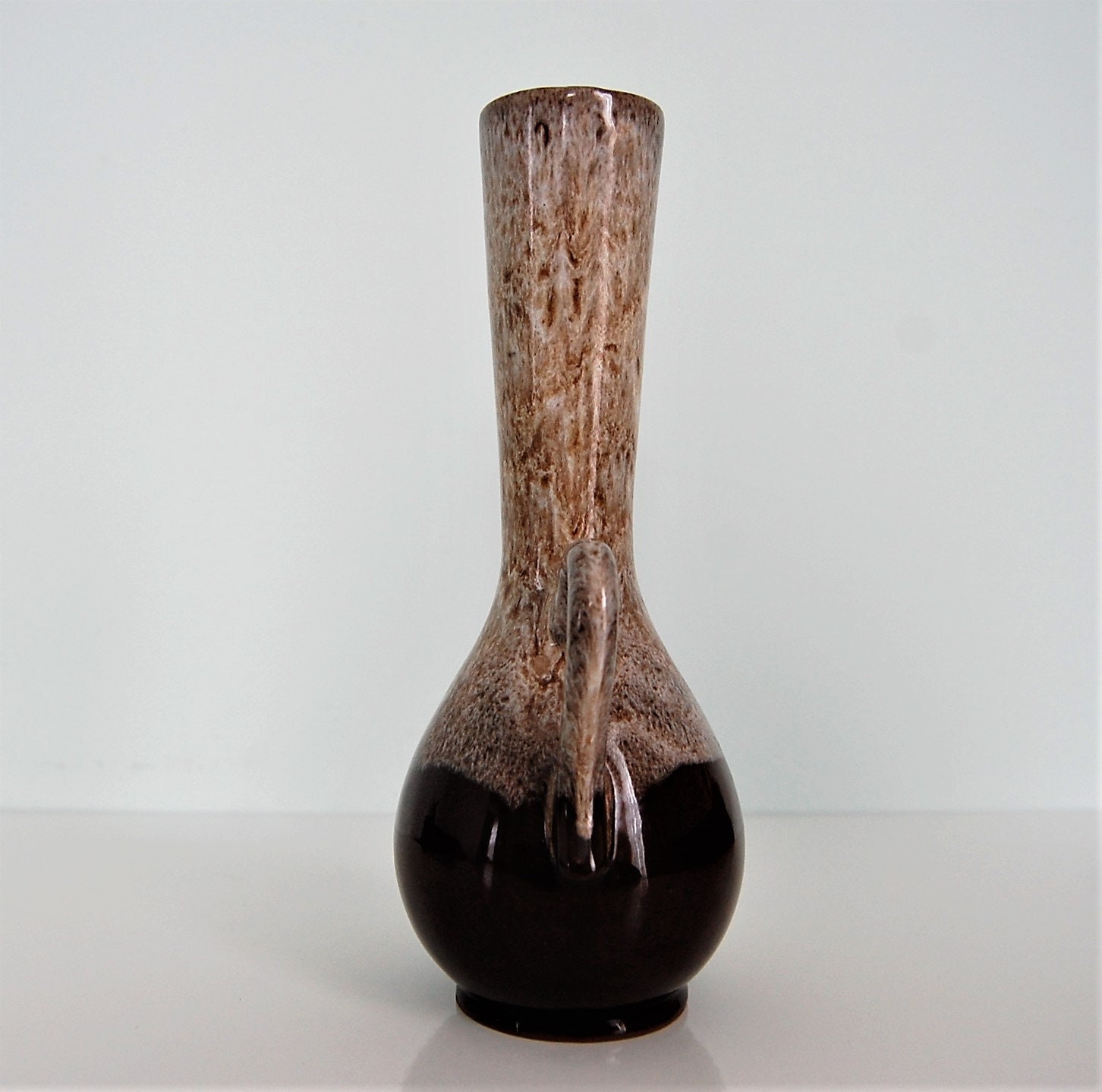 Canuck Pottery Evangeline Ware Vase With Asymmetric Handles 1010 ...