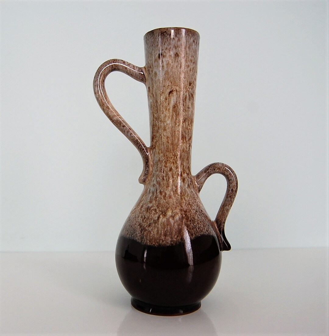 Canuck Pottery Evangeline Ware Vase With Asymmetric Handles #1010 ...
