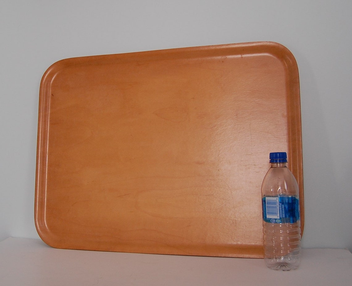 Konga Krona Modern Swedish Plastic Laminated Wood Tray. | Etsy
