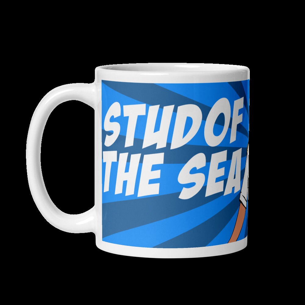 Below Deck, Captain Lee Bravo TV Inspired "stud of the Sea" Coffee Mug ...