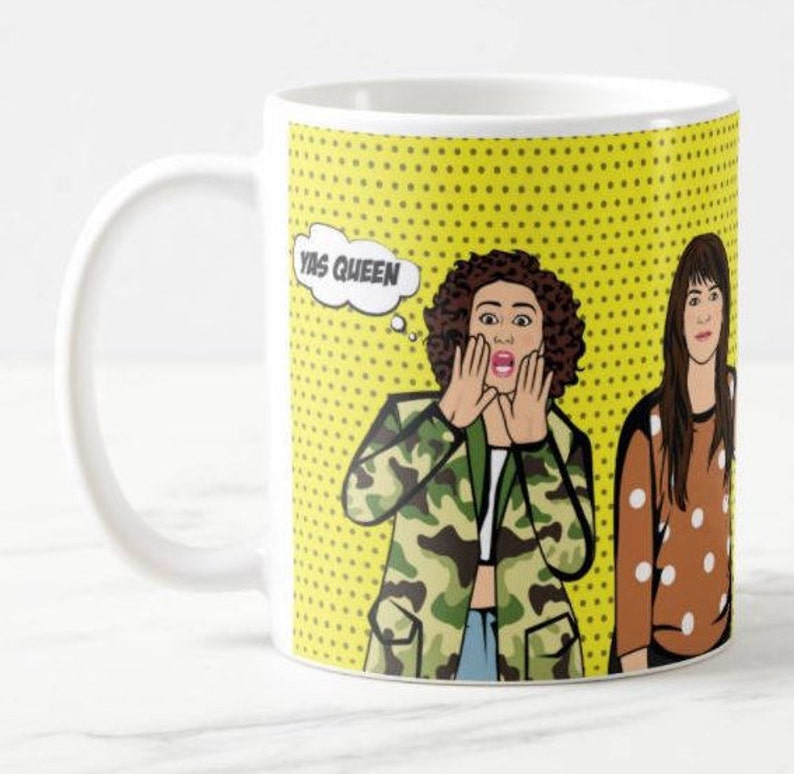 Broad City Yas Queen Inspired Coffee Mug T Comedy Central Etsy