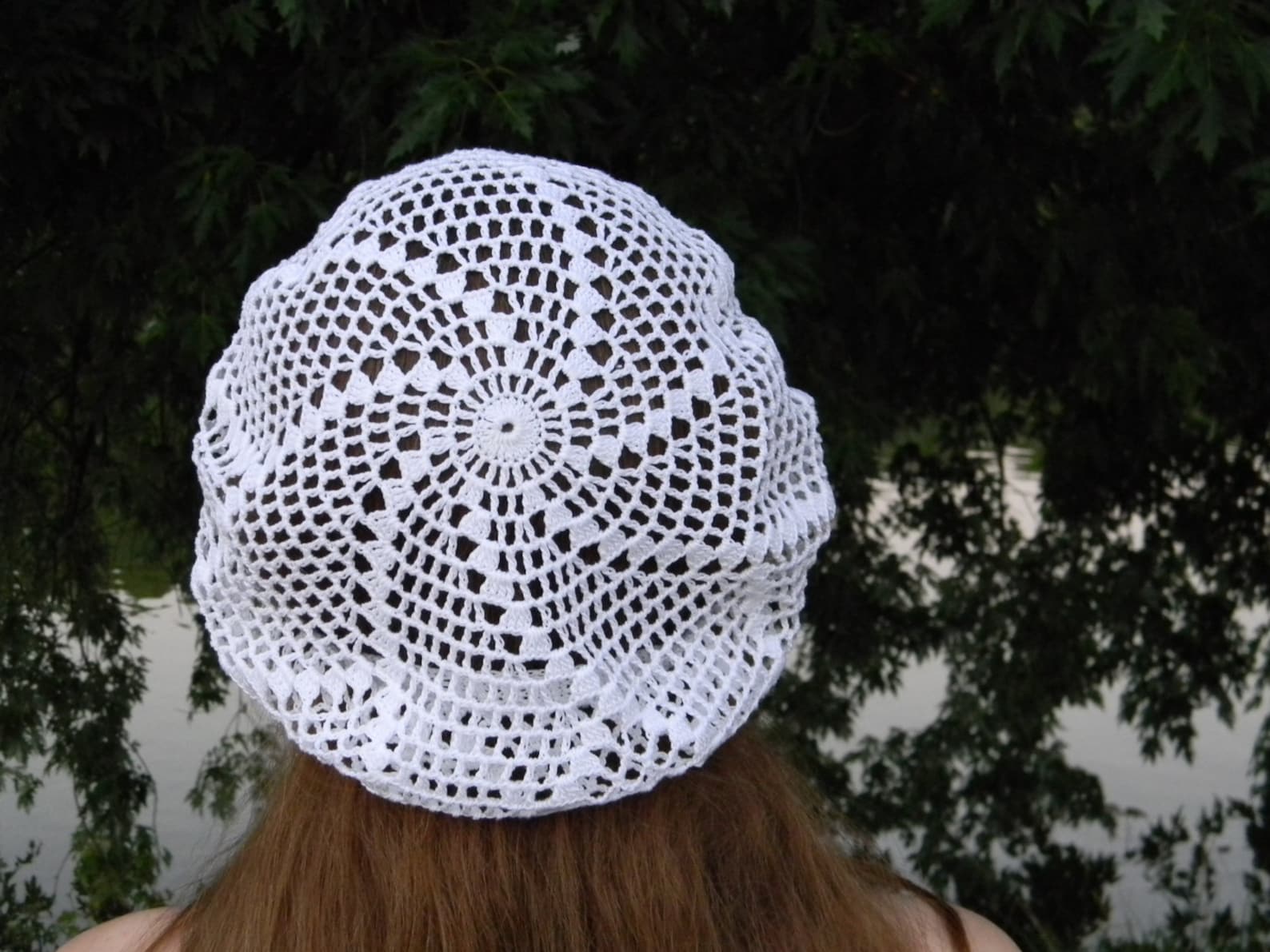 Cotton Hair Snood for Women Summer Slouchy Hat Cotton Crochet Beret - Etsy