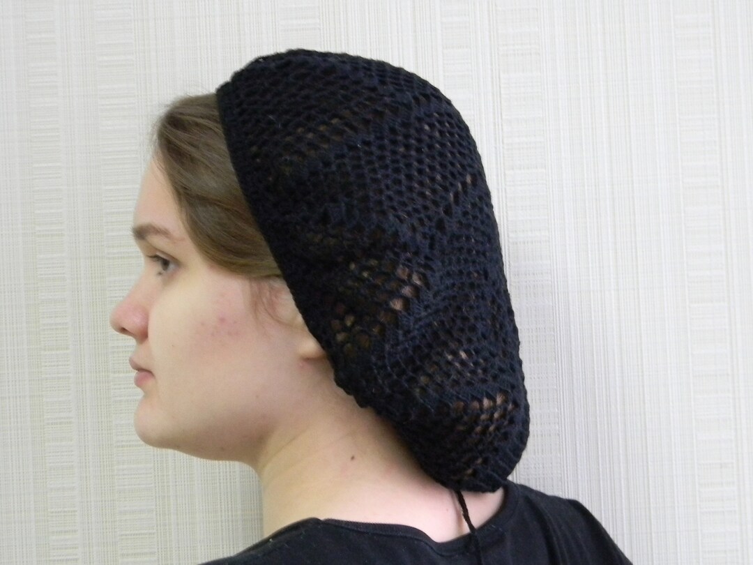 Cotton Head Covering for Women Black Hair Snood for Women Snood Hair - Etsy